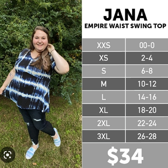 LuLaRoe | Tops | Jana V Neck Lularoe Shirt | Poshmark